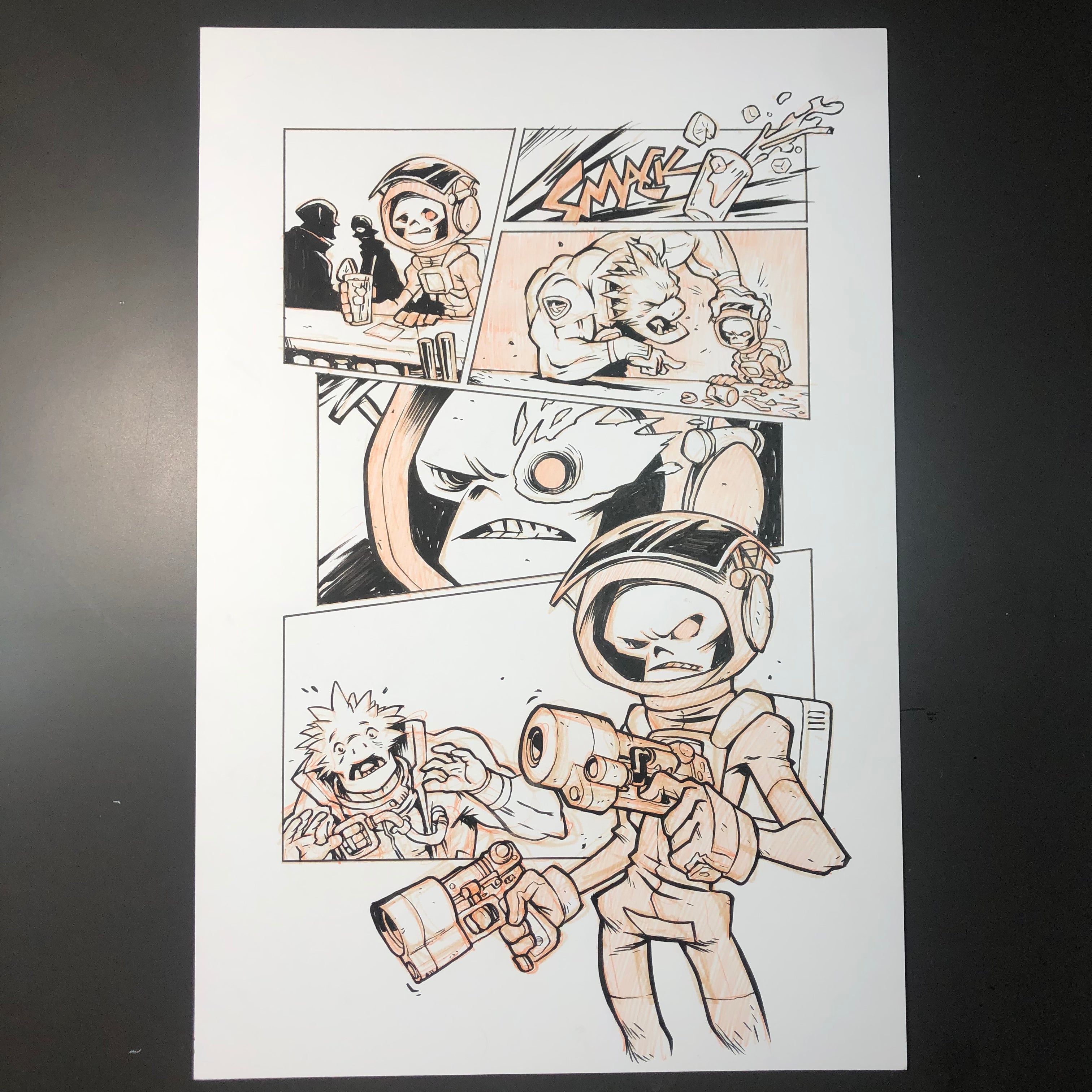 Skull Chaser Comic Page – Shop - MrJakeParker.com