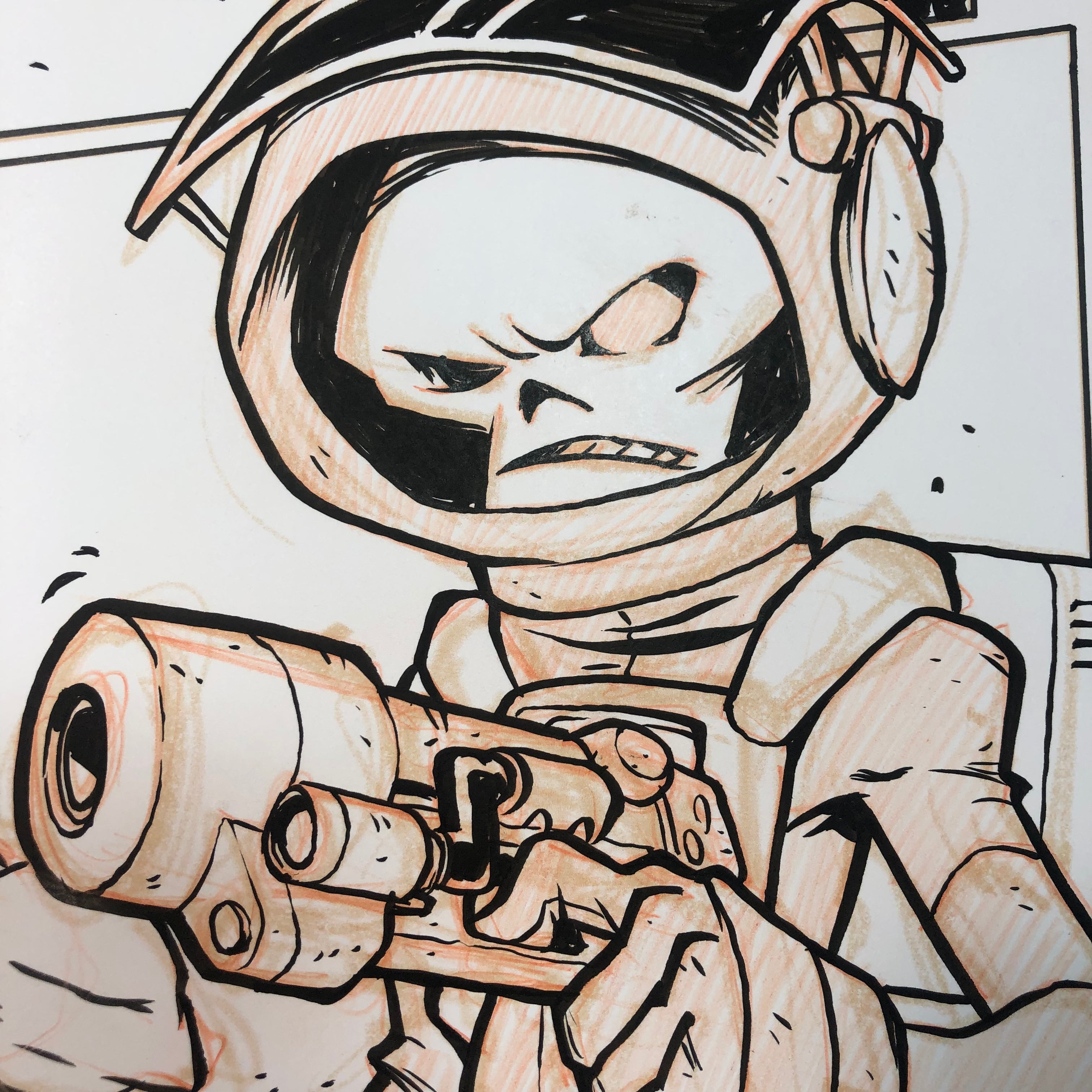 Skull Chaser Comic Page – Shop - MrJakeParker.com