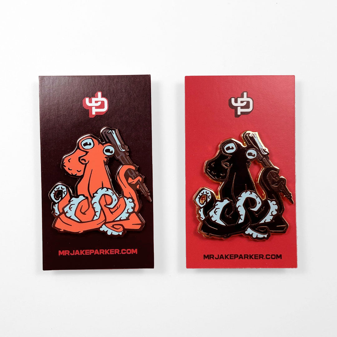 Pin 008 - Inktopus Black – Shop - MrJakeParker.com