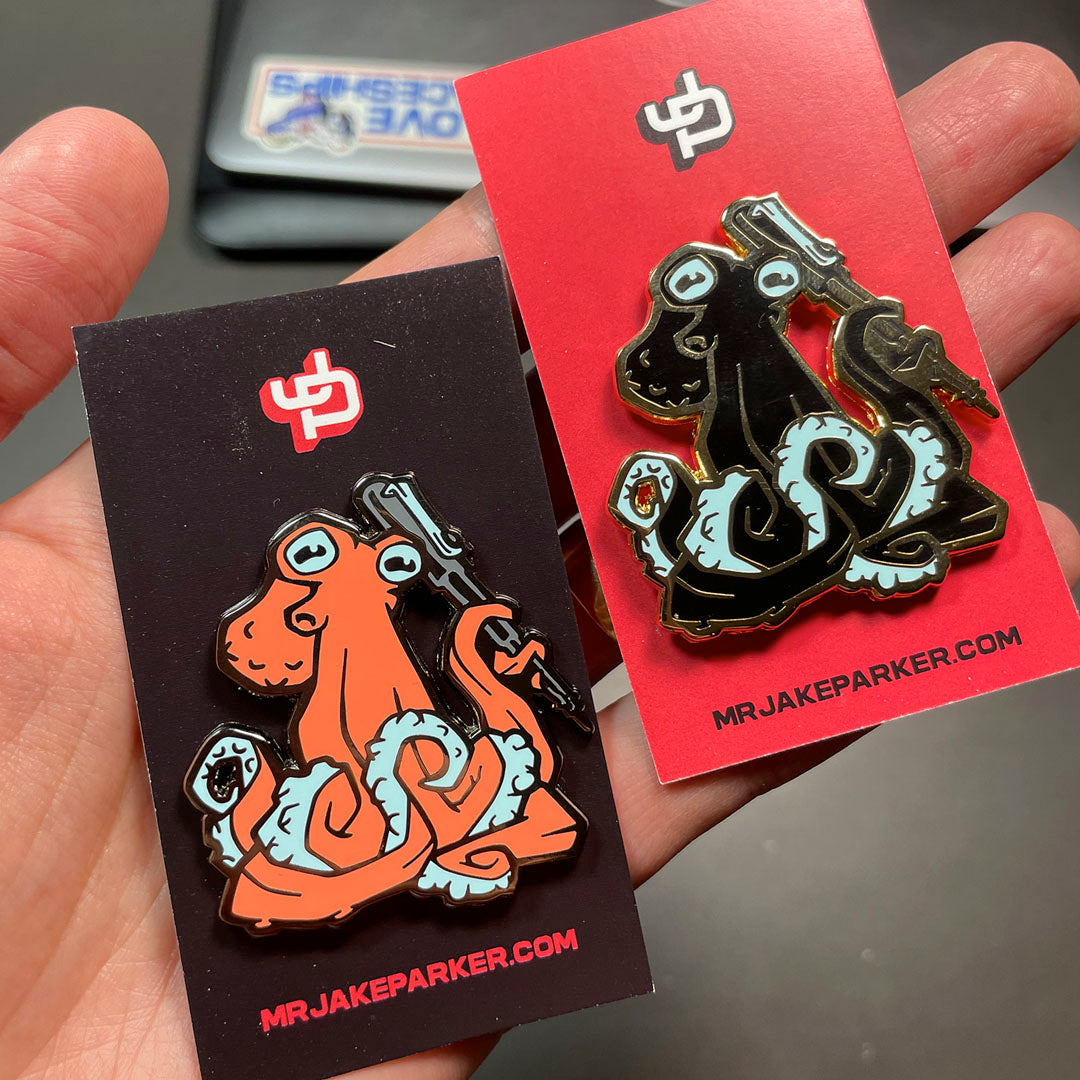 Pin 008 - Inktopus Black – Shop - MrJakeParker.com