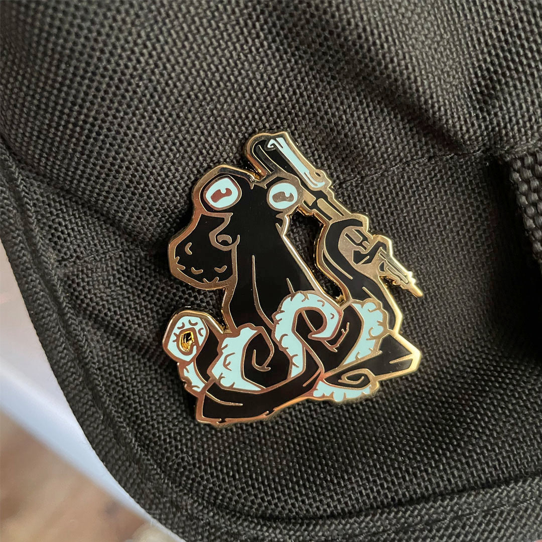 Pin 008 - Inktopus Black – Shop - MrJakeParker.com